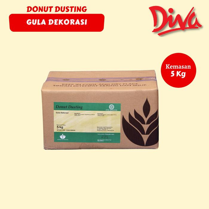 Jual Gula Donat Donut Dusting / Gula Halus Gula Dekorasi 5kg - Kota ...