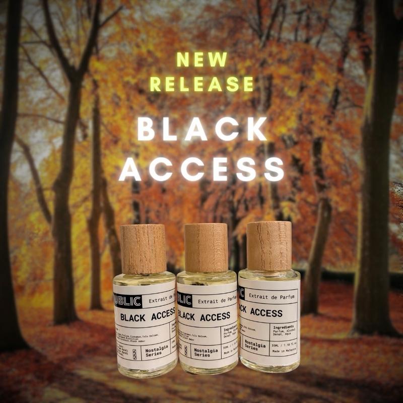 PUBLIC FRAGRANCE BLACK ACCESS 35ML MEN PERFUME - TikTok Shop Malaysia