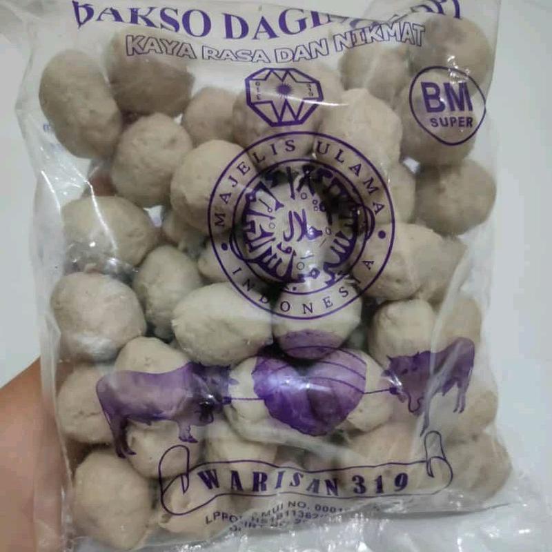 Bakso Sapi Warisan isi 50 Baso sapi Frozen Food Meat Seafood - Shop ...