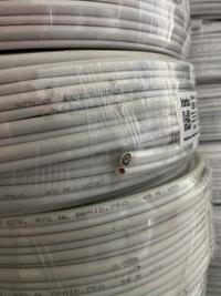 Jual Kabel CCTV RG59 RG59P Putih 50M 50 Meter EDGE 1 Roll Coaxial Power ...