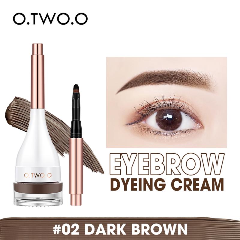 O.TWO.O Eyebrow Dying Cream Natural Shaping Waterproof And - TikTok ...