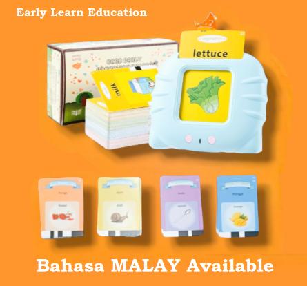 Learn Malay English Early Educational Flash cards book Talking - TikTok ...