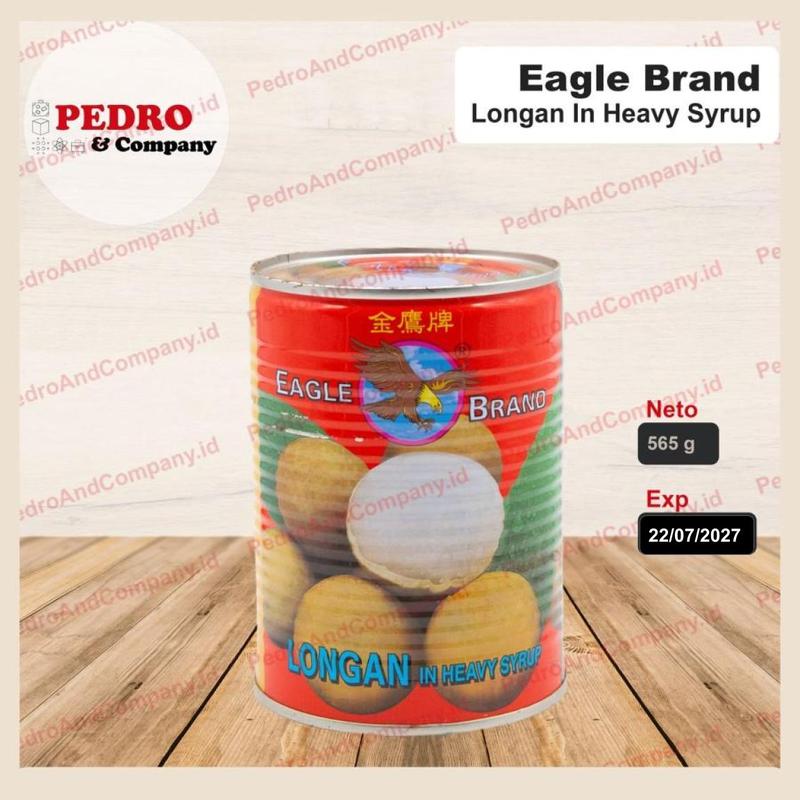 Eagle brand longan in heavy syrup 565 gram - buah longan kaleng - Shop ...