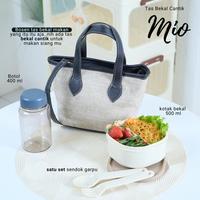 Jual CPM Mio lunch bag set of 4 pcs /tas bekal makan paket lengkap ...