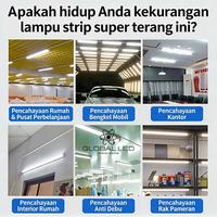 Promo Lampu Tl Slim 36W, 48W, 54W, 72W, 100W Lampu T8 Slim Body Milky ...