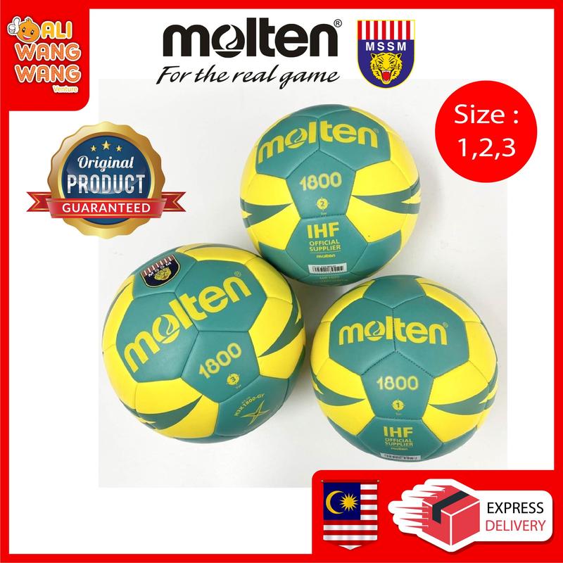 Molten Handball Match Ball H1X H2X H3X 1800 Size1-3 (H1X1800 - TikTok ...