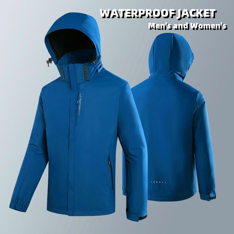 [WATERPROOF] KALIS AIR Jaket Topi Boleh Tanggal Uniseks Hoodie ...