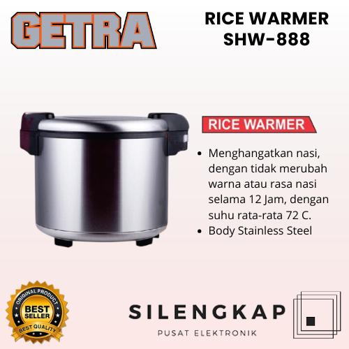 Jual GETRA Rice Warmer SHW-888 Penghangat Nasi 20 Liter Body Stainless ...
