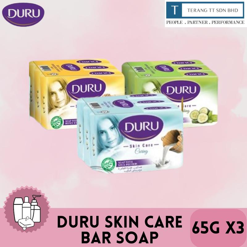 DURU Skin Care Bar Soap (65g X 3's) - TikTok Shop Malaysia