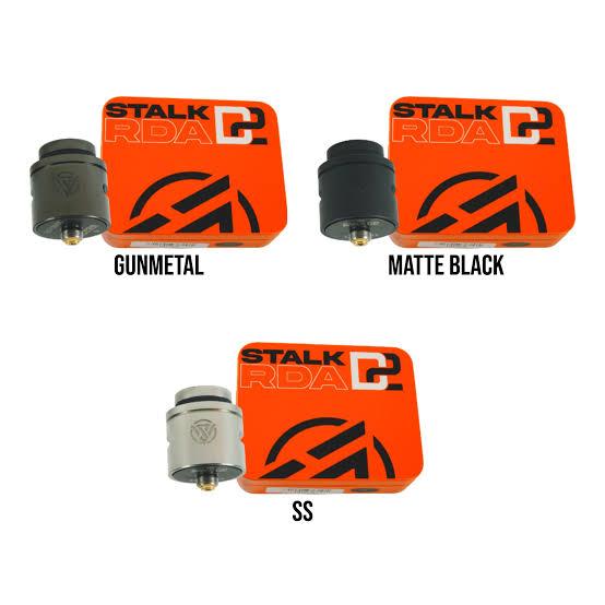 Jual RDA STALK D2 RDA DUAL COIL 24MM AUTHENTIC BY ROV - GUN METAL - Kab ...