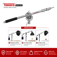 Promo Takara BAS-230 Professional Heavy Duty Boom Arm with sand Bag ...