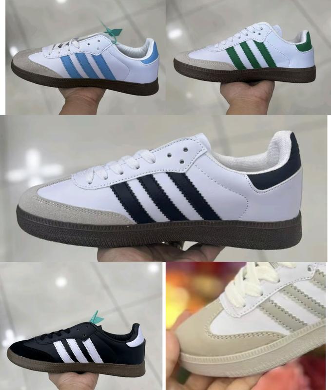 Hot selling New'SAMBA' T-toe shoesthree-bar women's shoes retro - TikTok Shop Philippines