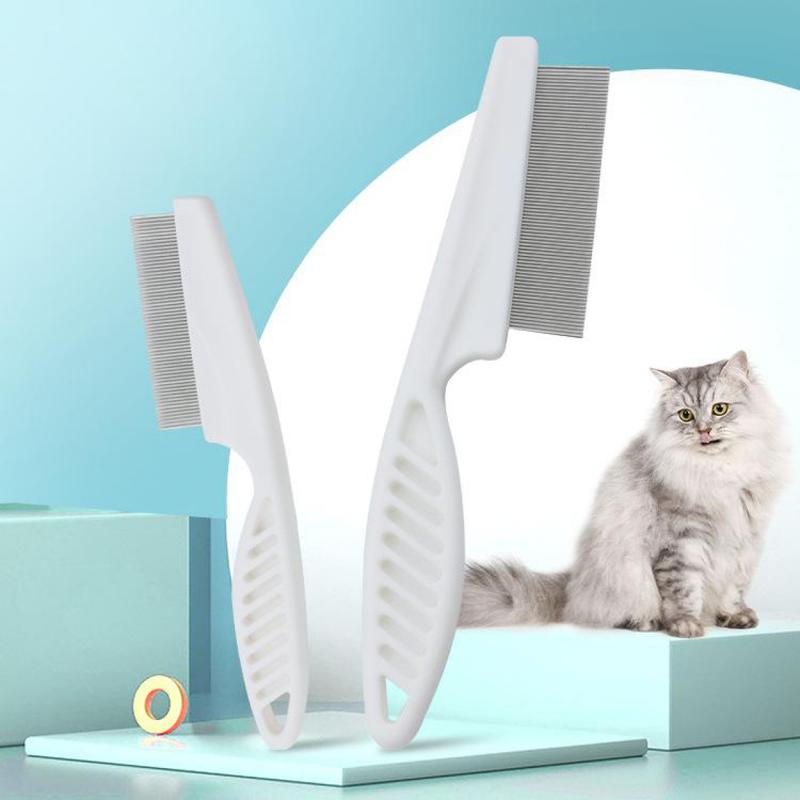 [Buy one,get one free]Sikat Kutu Kucing Flea Brush Lice Comb - TikTok ...