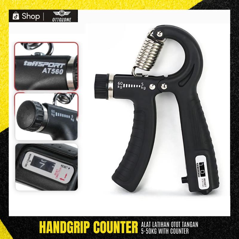 PROMO Handgrip Hand Grip 5-60Kg Alat Fitness Otot Tangan Olahraga ...