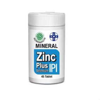 VITAMIN IPI MINERAL ZINC PLUS ISI 45 TABLET - Shop | Tokopedia