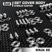 Jual BAUT SET COVER BODY KAWASAKI NINJA SS R M CUSTOM CNC BUBUT BAUT ...