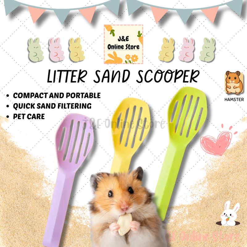 Pencedok Pasir Tandas (Untuk Hamster) / Litter Sand Scooper (Hamster ...