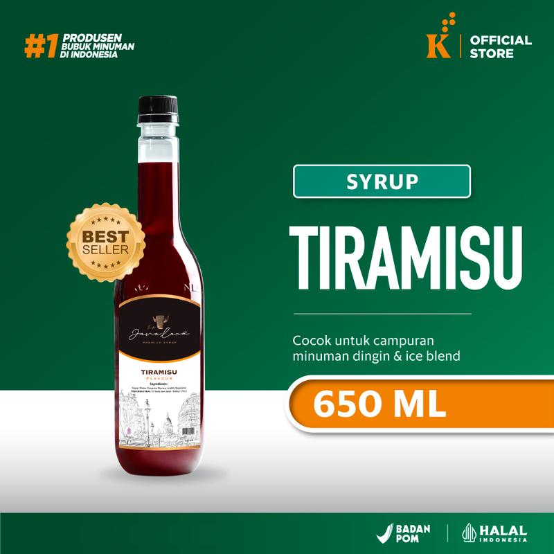 Syrup/Sirup Premium Javaland Rasa Tiramisu 650 ml - Shop | Tokopedia