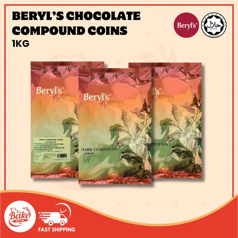BERYL'S COMPOUND COIN DARK | WHITE | MILK | 1KG | 500G | 250 - TikTok ...