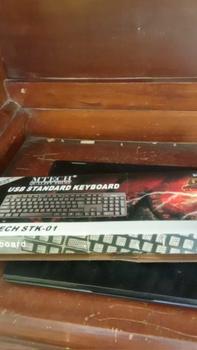 Keyboard m-tech usb 2.0 wired membrane standard 104 keys fullsize ...