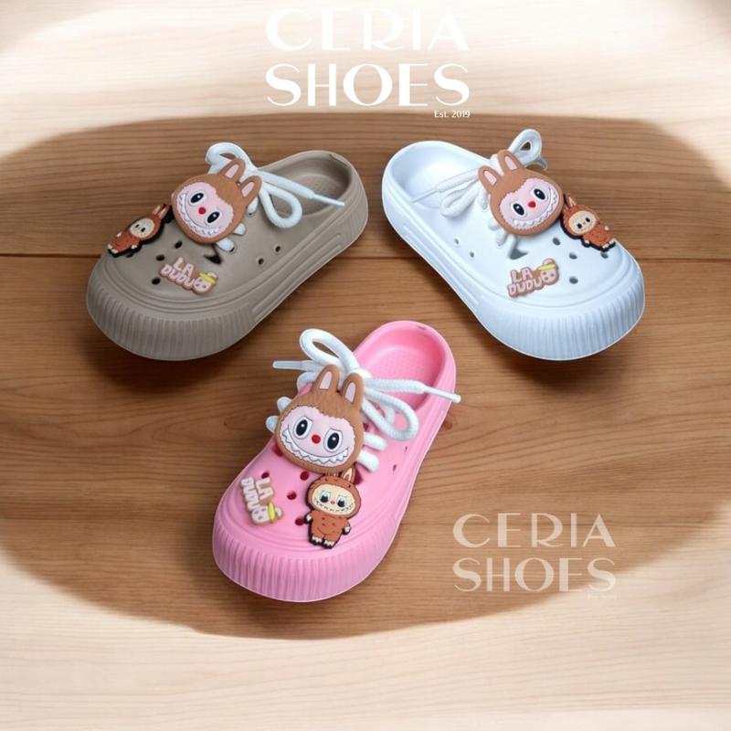 Sepatu Anak Karet Labubu Perempuan Pria Bahan Karet EVA Spon - Shop ...