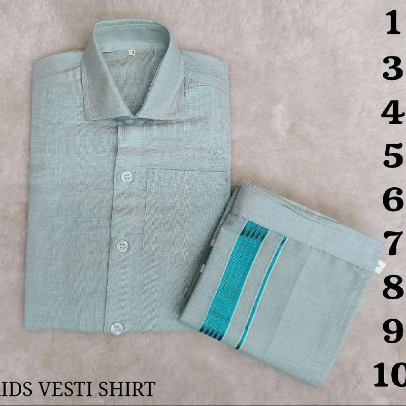 KIDS COLOUR READYMADE VESTI SHIRT - TikTok Shop Malaysia