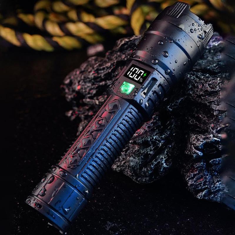Lampu Suluh Taktikal, LED, Boleh Dicas Semula, Lumens Tinggi - TikTok ...