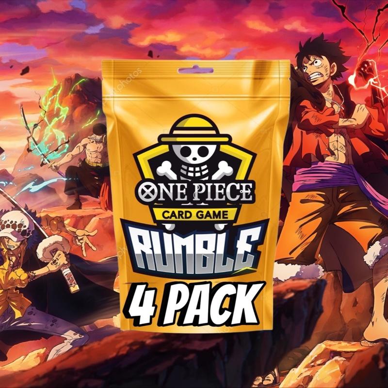 RUMBLE 4 PACK ONE PIECE BANDAI NAMCO - TikTok Shop Malaysia