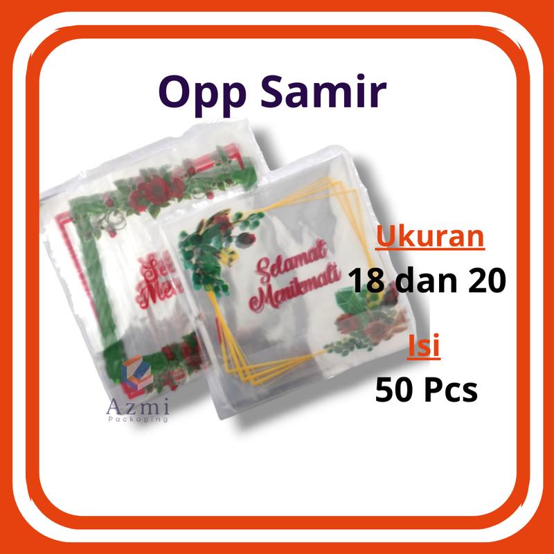 Plastik Samir Motif Selamat Menikmati Ukuran 18 dan 20 Isi 5 - Shop ...