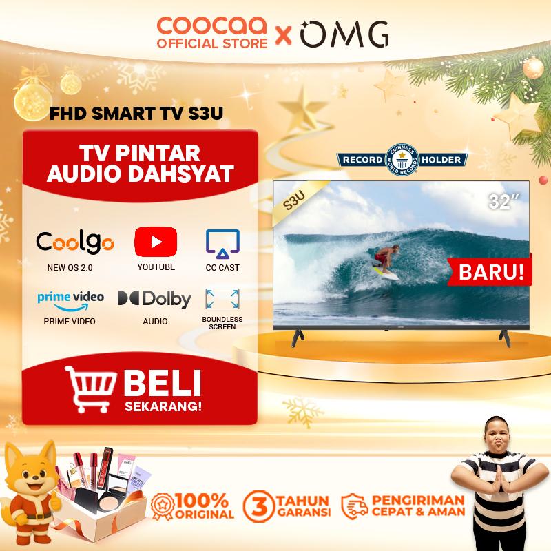 COOCAA TV 32 inch S3U - Smart TV - Digital TV - Dolby Audio - Youtube ...
