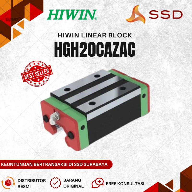 Hiwin HGH20CAZAC / HGH20CA / HGH20C Linear Block Only - Shop | Tokopedia