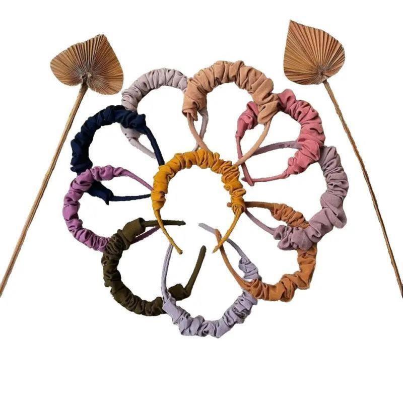 Bandana Headband Scrunchie / Bando Korea Kekinian Headbands Diamond ...