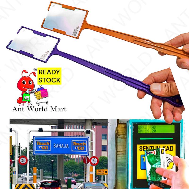 CAR @TNG Card Holder Stick Toll Stick Parking Stick Viral Extendable ...