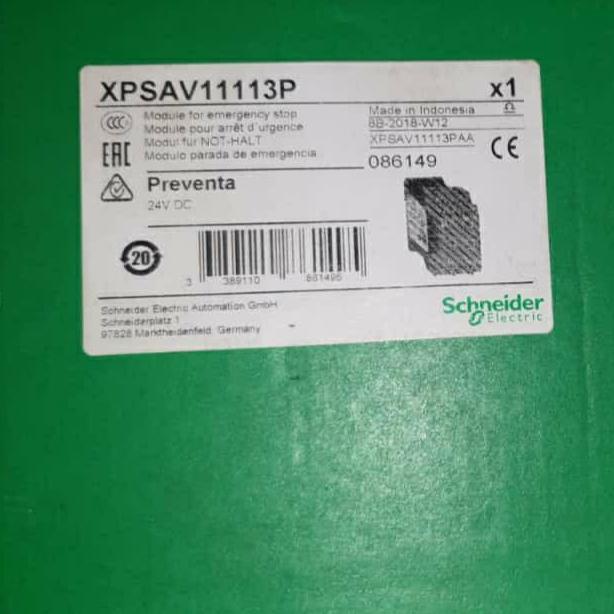 Jual SCHNEIDER ELECTRIC XPSAV11113P SAFETY RELAY 24VDC 2.5A - Jakarta ...