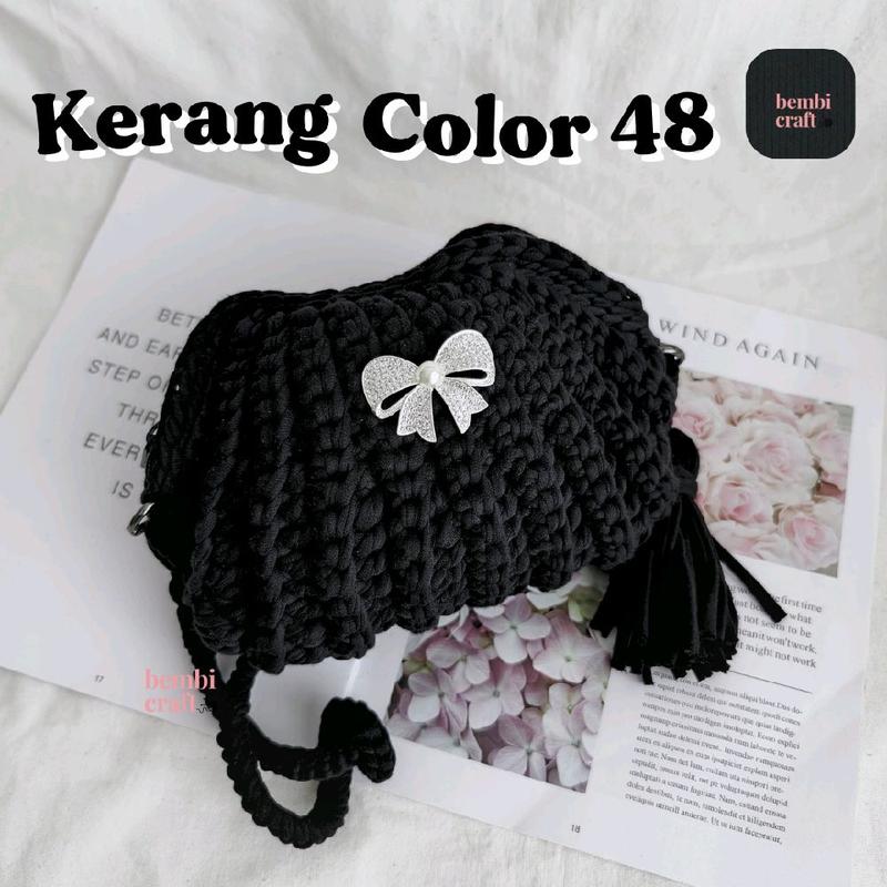 TAS KERANG BY BEMBI CRAFT Tas Rajut Kerang Tas Rajut Korea Tas Rajut ...