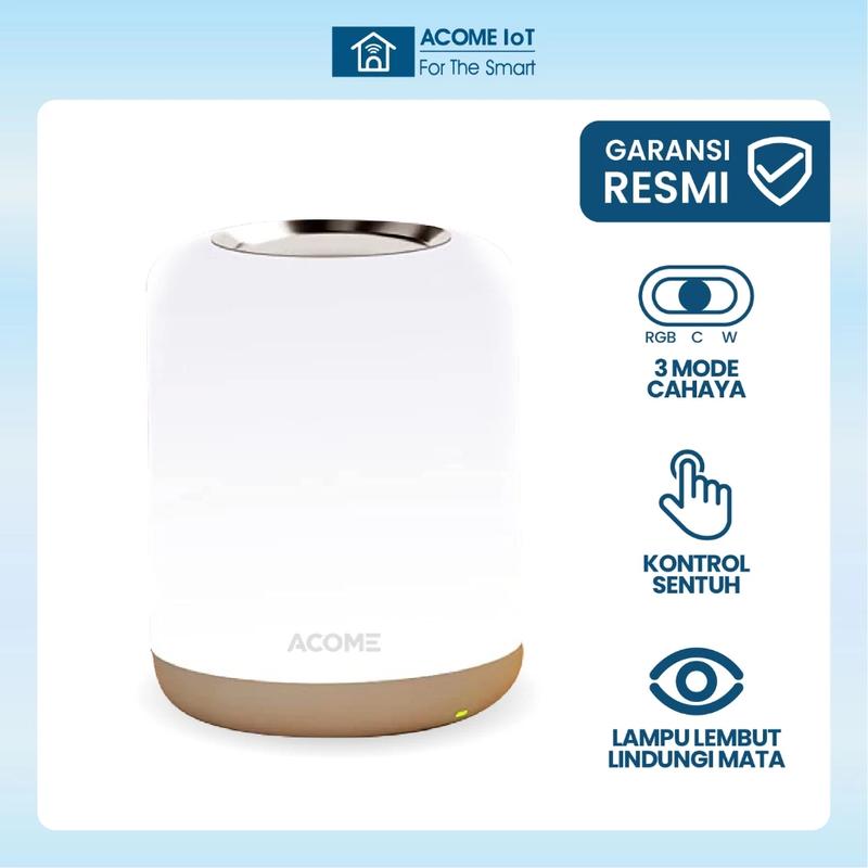 【BISA COD】ACOME IOT Lampu Smart Lembut Melindungi Mata Multicolor ...