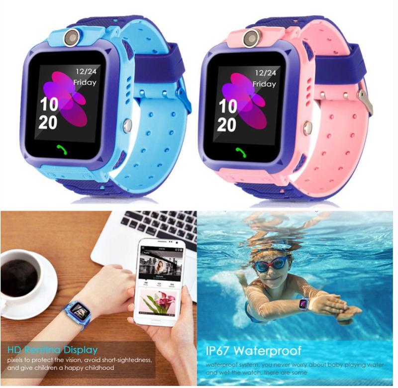 Q12 Children's Smart Watch SOS Phone Watch Smartwatch For Kids - TikTok ...
