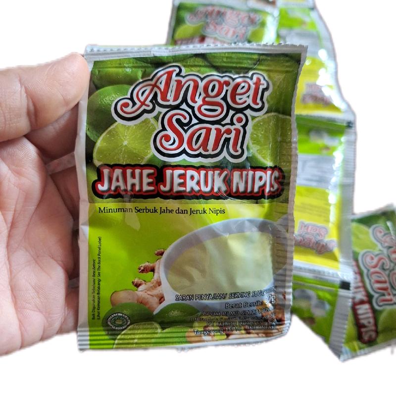 Anget Sari Jahe Jeruk Nipis 30g(6 Bungkus) - TikTok Shop Malaysia