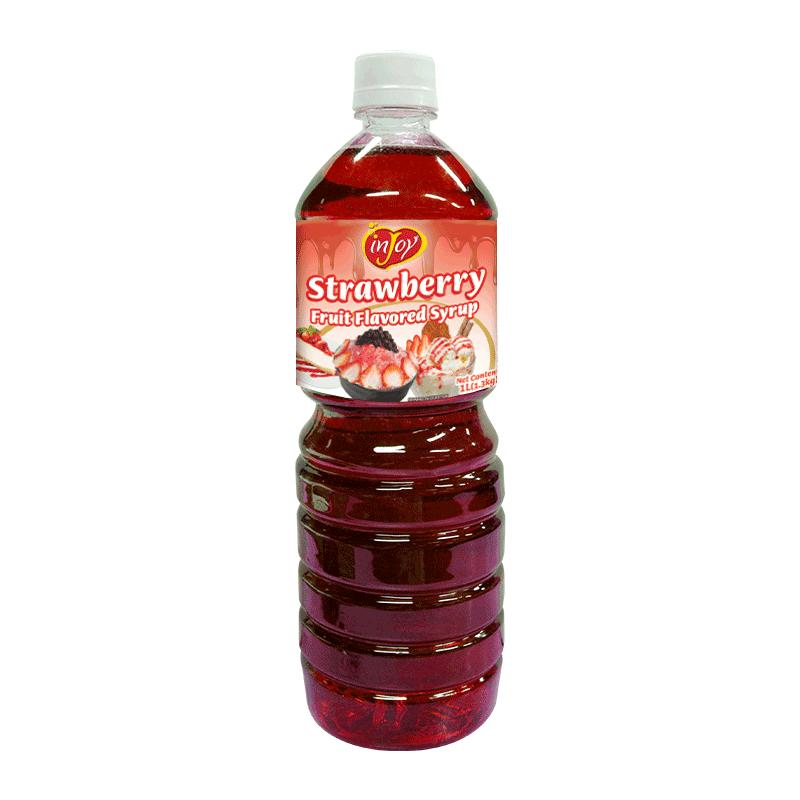 Injoy Fruit Flavored Syrup - 1L - Strawberry, Blueberry, Lychee ...