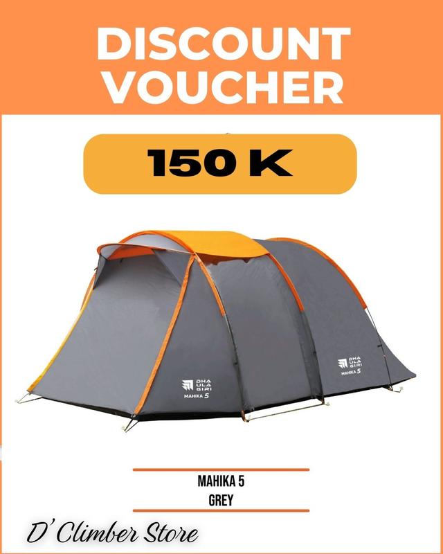 Dhaulagiri Tent Mahika 5 kapsitas 5 Orang New Arrival Tenda Camping Dan ...