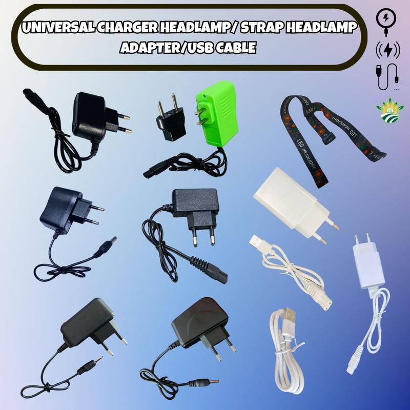 Charger Lampu Kepala/Tali/Pengecas/Headlamp/Torchlight/Strap - TikTok ...