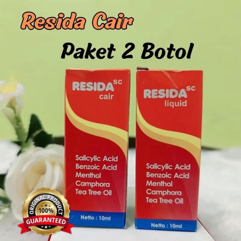 2 Botol Resida Cair 10ml Untuk Jamur Kulit - Shop | Tokopedia