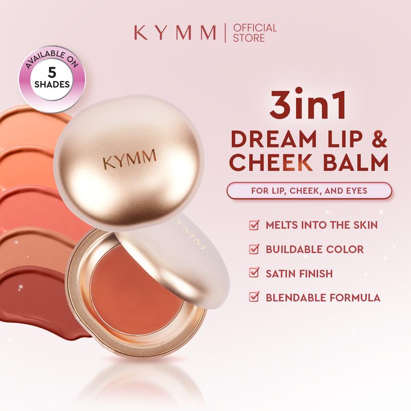 KYMM SKIN Dream Lip and Cheek Balm | 3in1 Blush On, Liptint, - Shop ...
