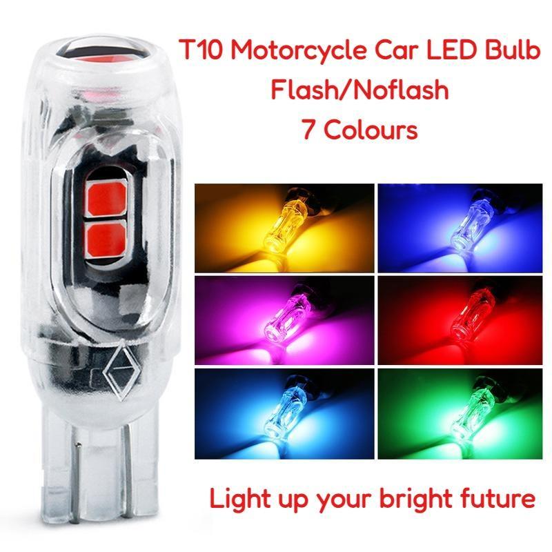 4pcs T10 W5W 194 Led Flash Strobe Bulb Flashing Interior Plate - TikTok ...