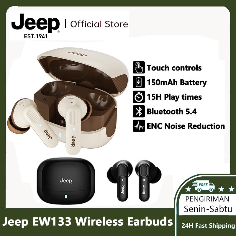 Jeep EW133 TWS Wireless Earphones Bluetooth 5.4 ENC Noise Cancellation ...