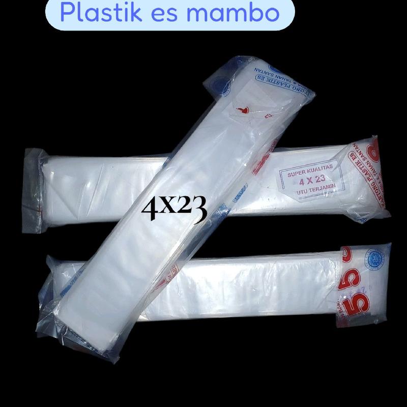 plastik es mambo 200gr isi 200pcs es mambo plastik kemasan wawan - Shop ...