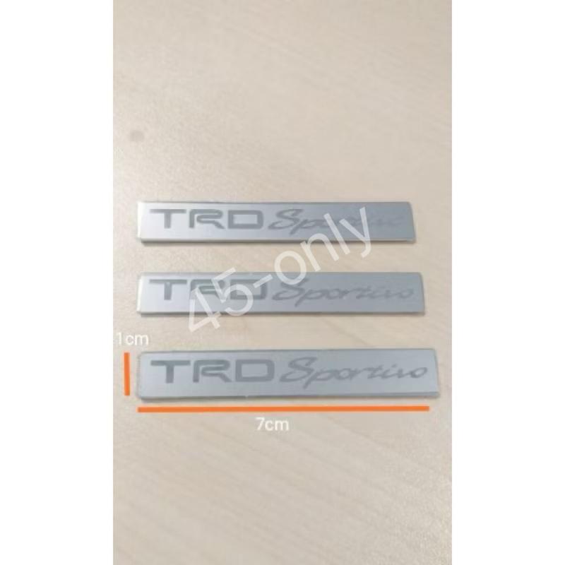TRD Sportivo Emblem Logo // Badge for body kit bodykit skir - TikTok ...