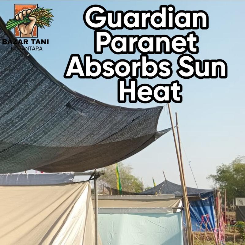 Paranet 95 % guardian that absorbs solar heat sudah di plong grade A ...