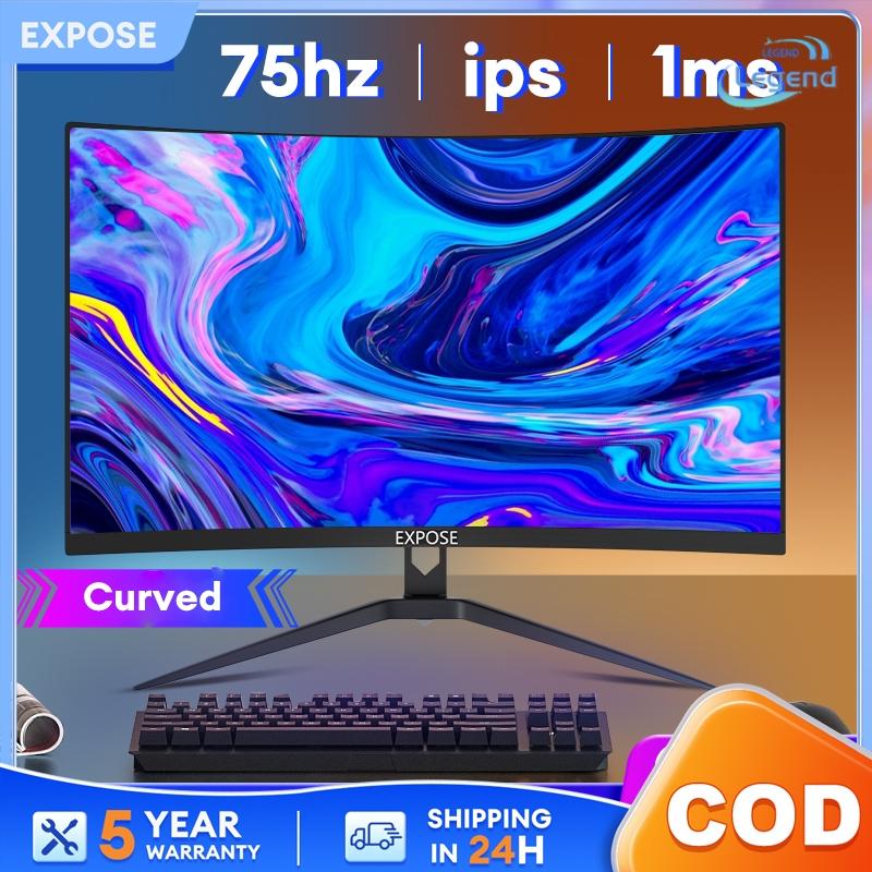 EXPOSE Monitor PC 1k 24 Inci ips Monitor Melengkung Permaina - TikTok ...