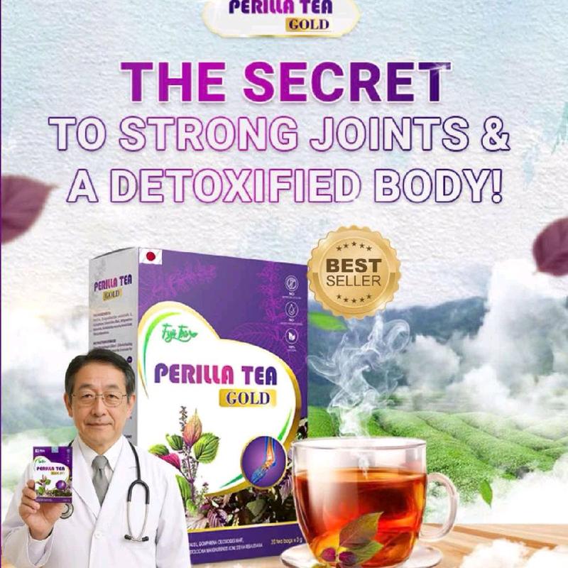 PERILLA TEA GOLD THE SECRET TO STRONG JOINTS & A DETOXIFIED BODY ...